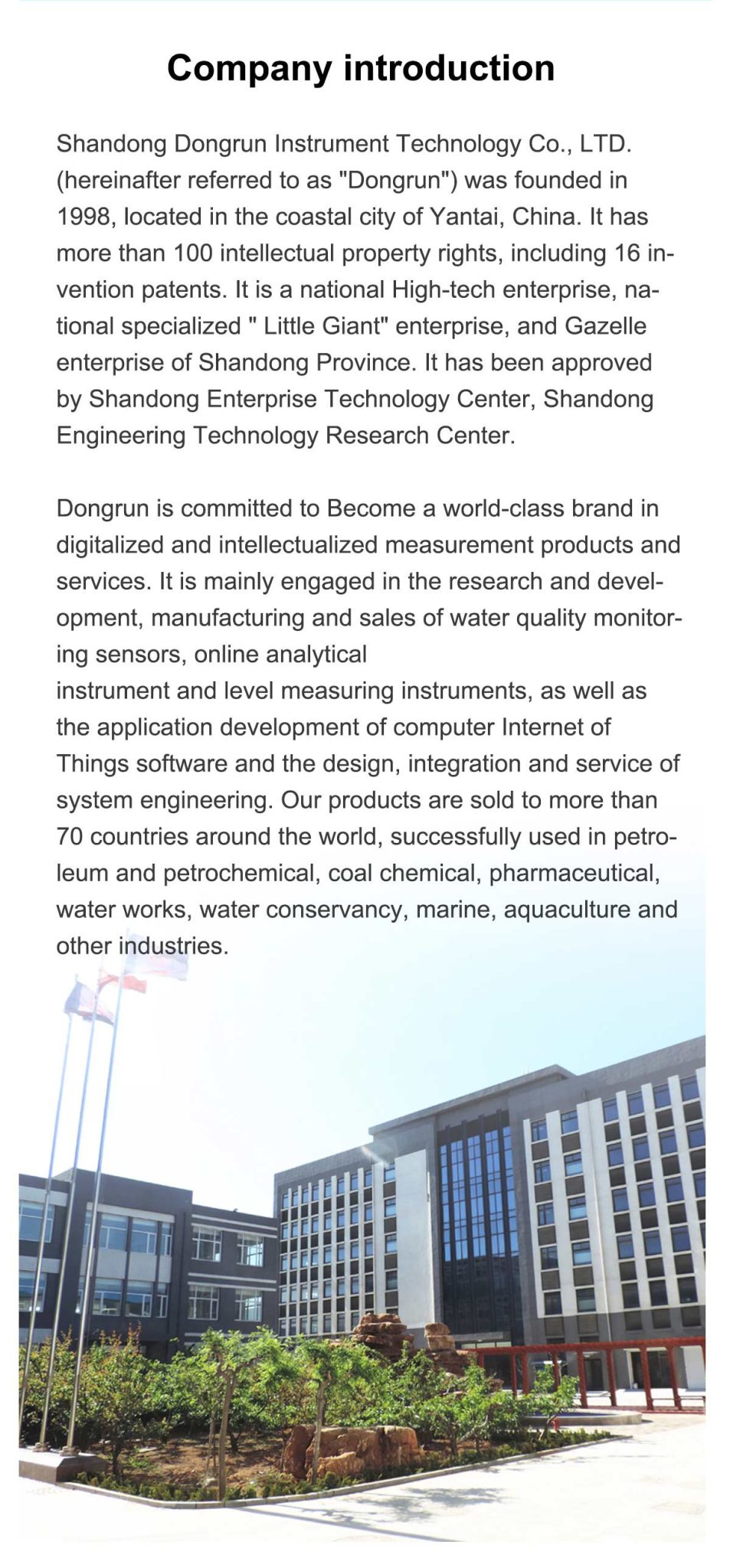 Online Chemical Oxygen Demand Analyzer (COD) - Dongrun Instrument