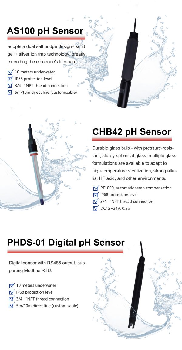 Digital PH(OPR) Sensor - Dongrun Instrument