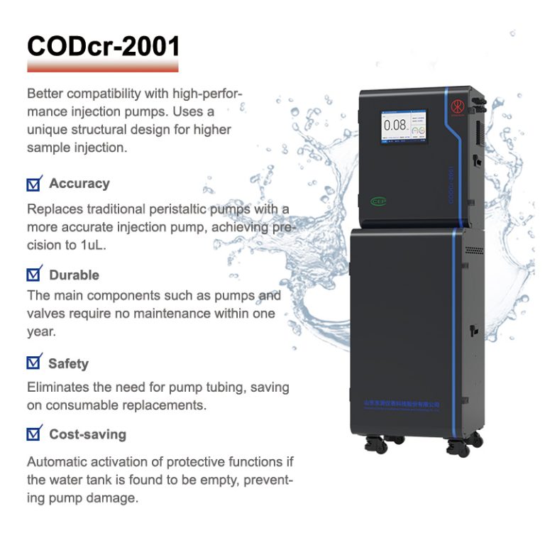 Online Chemical Oxygen Demand Analyzer (COD) - Dongrun Instrument