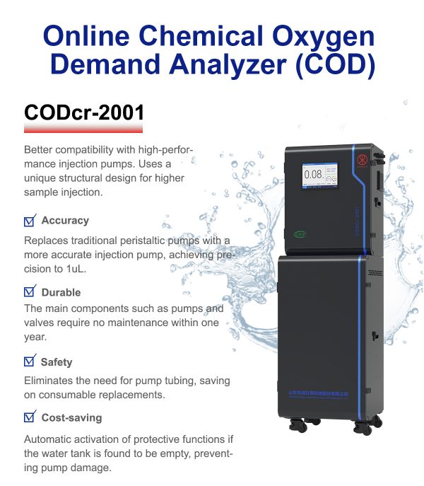 Online Chemical Oxygen Demand Analyzer (COD) - Dongrun Instrument